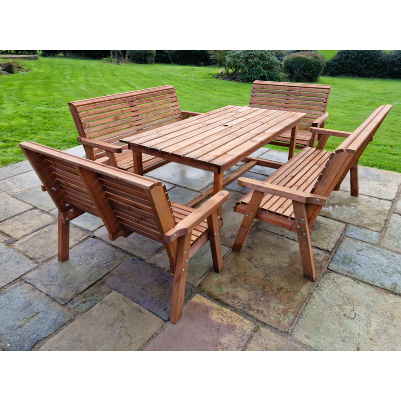 CVGF 10 Seater Valley Table Set – My Garden Buildings